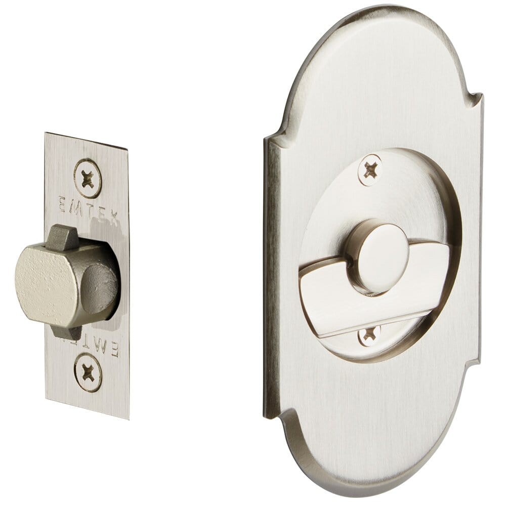 Emtek Tubular No 8 Privacy Pocket Door Lock — Express Hardware Direct