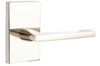 Emtek Helios Lever with Modern Rectangular Rosette — Express Hardware ...