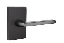 Emtek Helios Lever with Modern Rectangular Rosette — Express Hardware ...