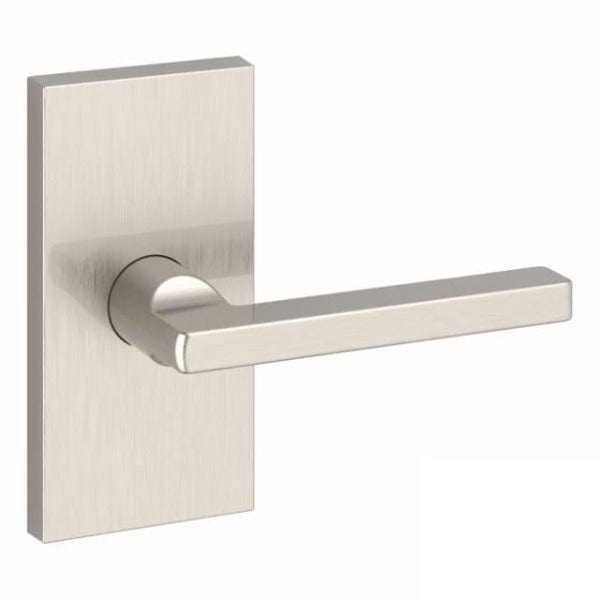 Baldwin Reserve Contemporary Square Lever With Contemporary Rectangula ...